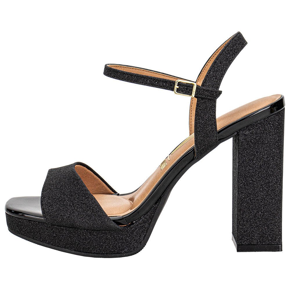 SANDÁLIA FEMININA MEIA PATA VIZZANO 6551100 Preto