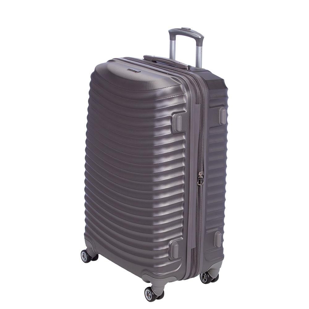 Mala Grande 360° Vega 2T Grafite Cinza