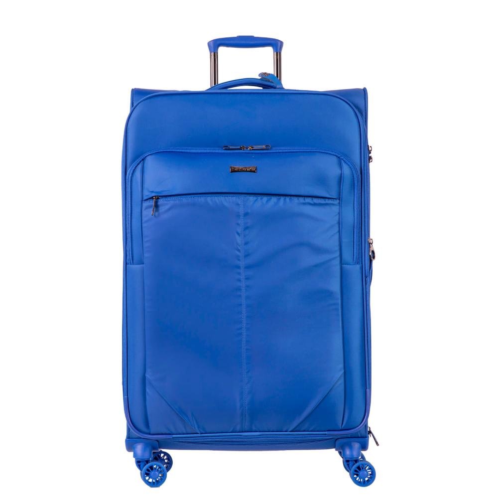 Mala de Viagem Grande com Rodas 360º Soft - Azul Azul