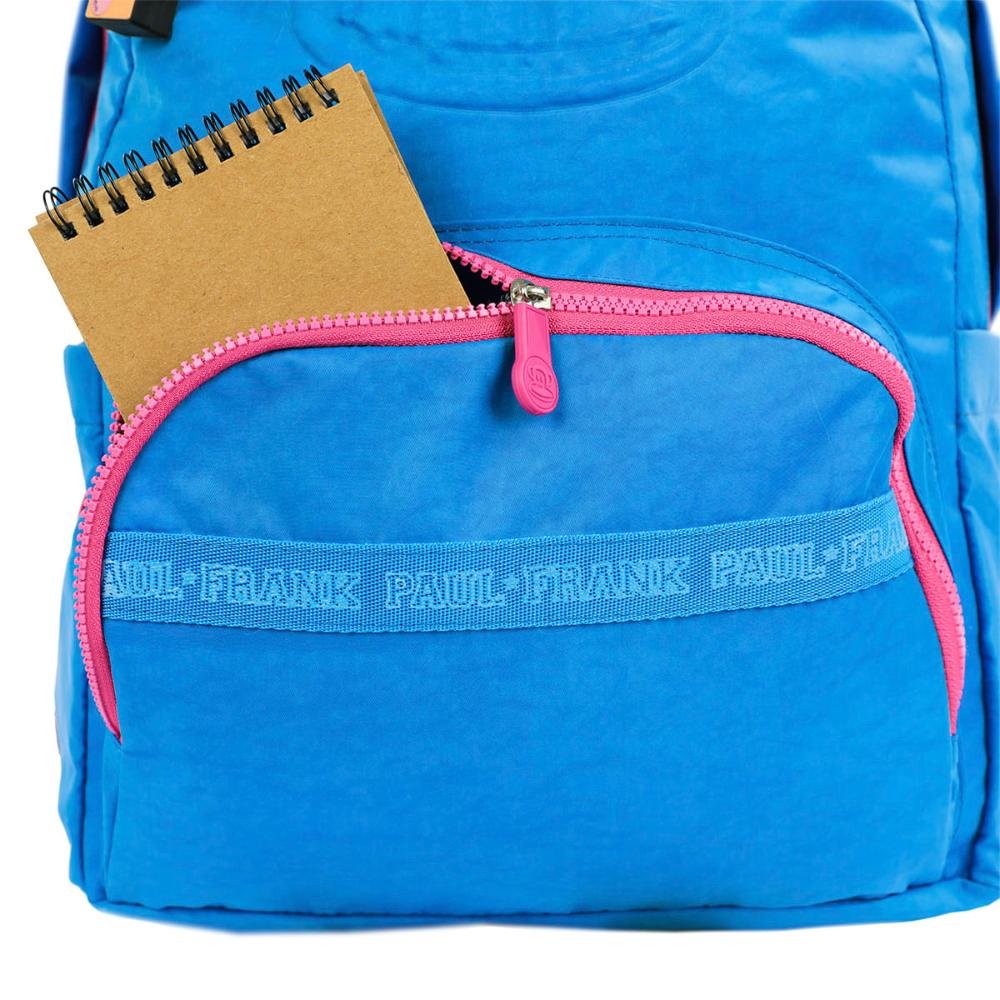 Mochila Grande Paul Frank Classics Azul - Aquamarine Azul