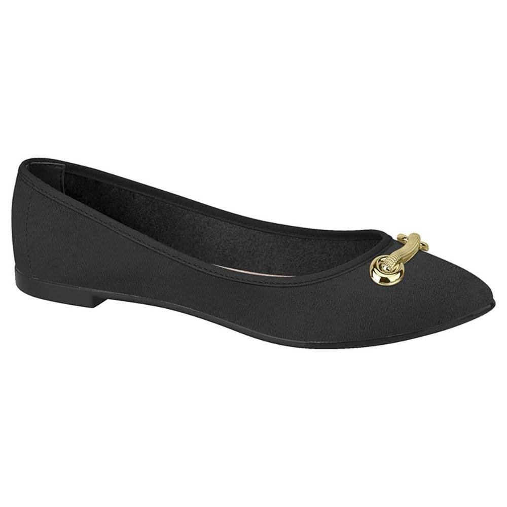 Sapatilha Feminina Moleca 5727 103 Preto