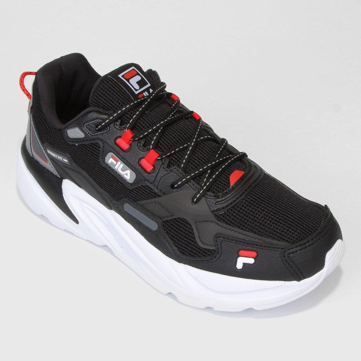 Tênis Masculino Fila Street Fit Preto