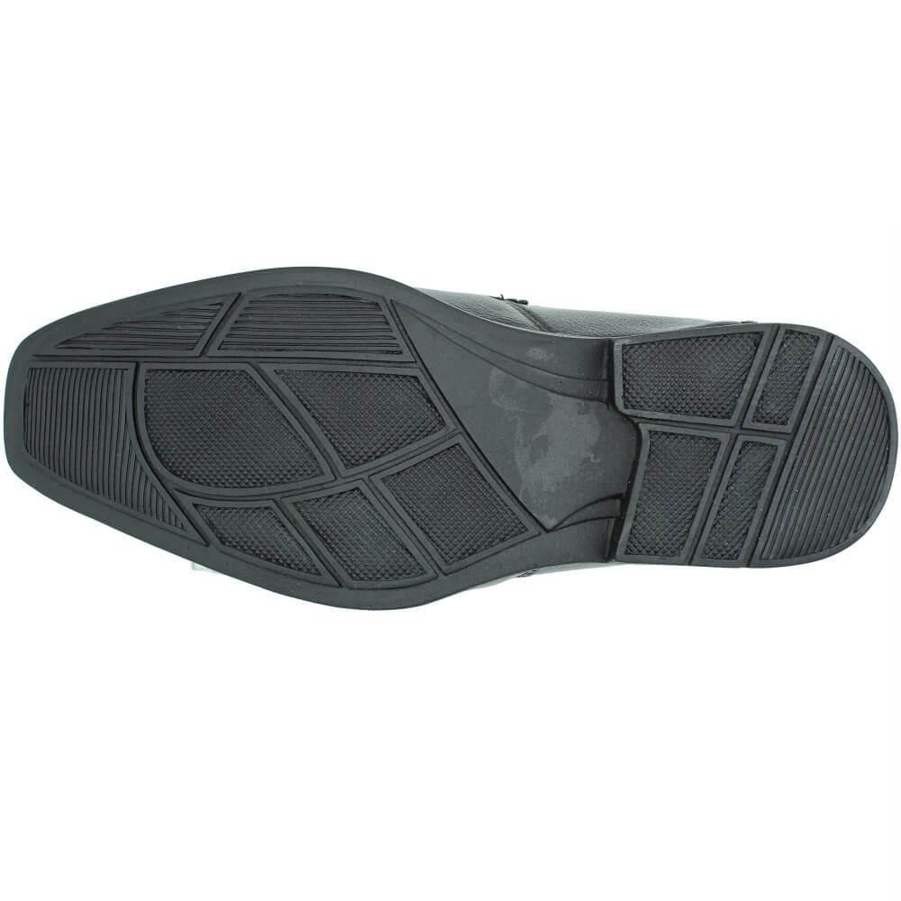 Sapato Social Masculino Parthenon 4013 Amarrar Preto