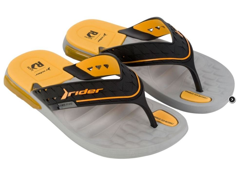 Chinelo Masculino Rider R Line Plus IV Cinza