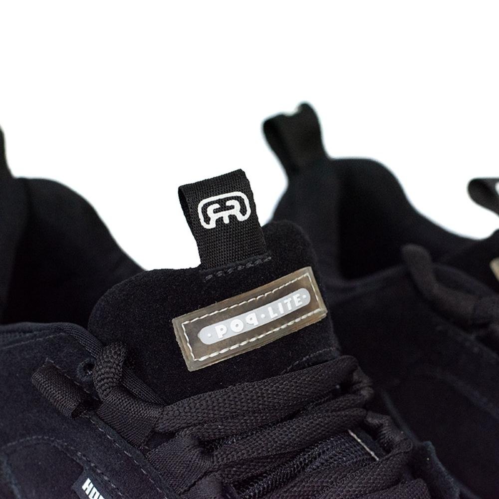 Tênis Feminino Pop Lite Camurça Skate Hocks Preto