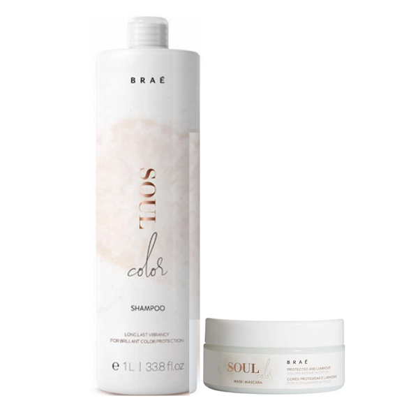 BRAE Soul Color - Shampoo 1L+Mascara 200g ÚNICO