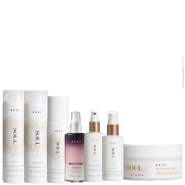 BRAE Soul Color Duo 250ml Leave in 200ml Mascara 200g Oil Blend 60ml ...