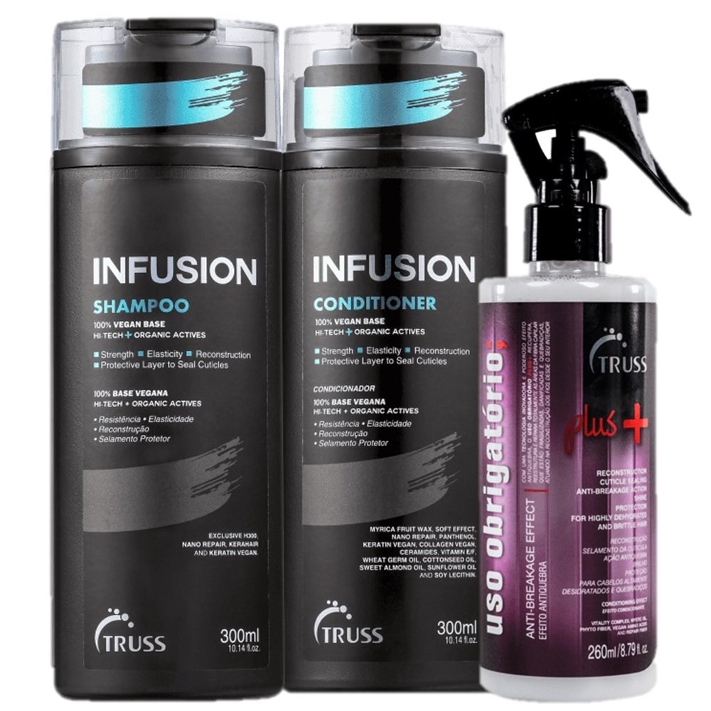 Kit Truss Infusion Plus Cabelos Ressecados (3 Produtos) ÚNICO