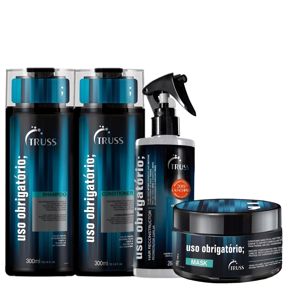 Kit Truss Uso Obrigatorio Completo (4 Produtos) ÚNICO