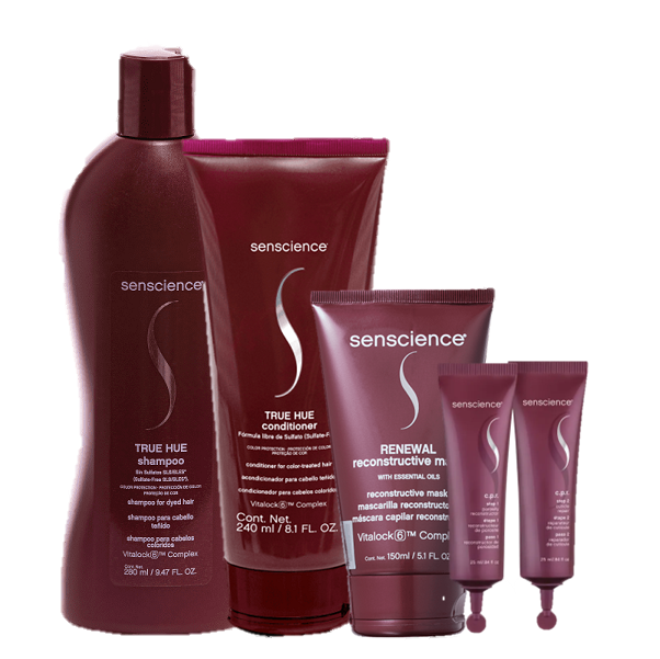 Kit Senscience True Hue Duo Home Care Renewal Mask 150ml e CPR ...