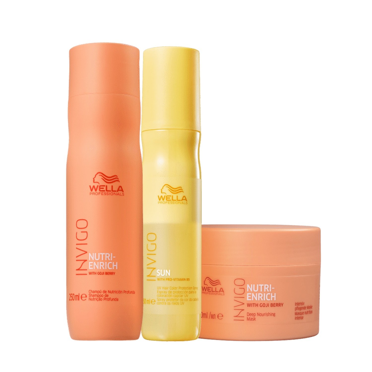 Kit Wella Professionals Trio Invigo Nutri-Enrich Presente (3 produtos ...