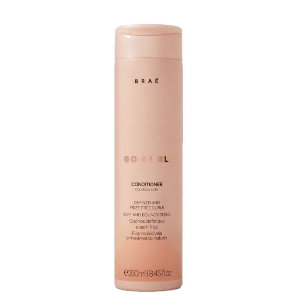 Kit Brae Go Curly Blooming Rose Quarteto Especial (4 produtos) ÚNICO