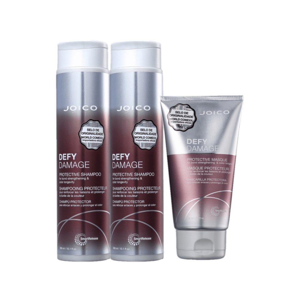 Kit Joico Defy Damage Protective Mask Extra (3 Produtos) ÚNICO