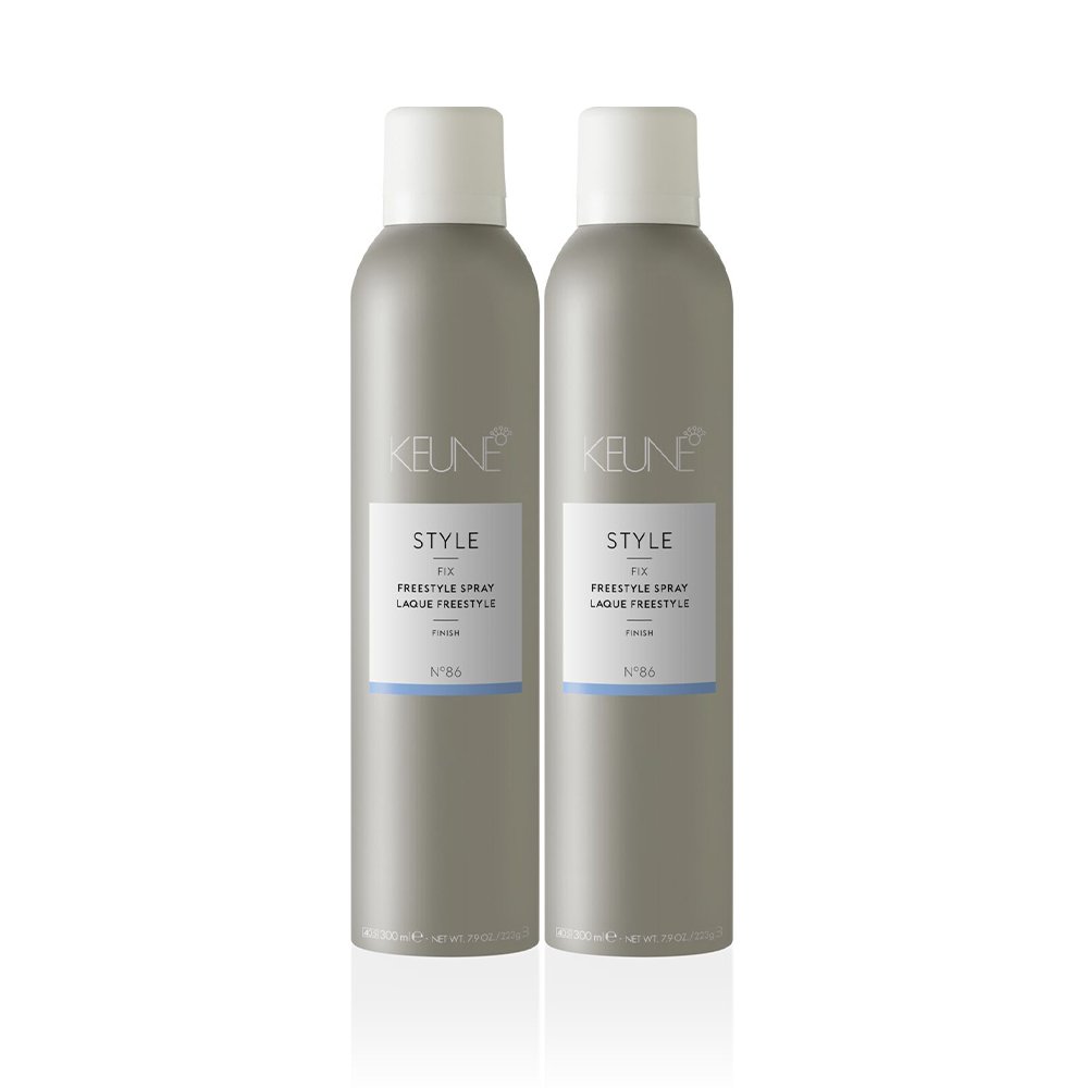 Kit Keune Style Freestyle Spray N86 Spray Finalizador 300ml (2 unidades ...