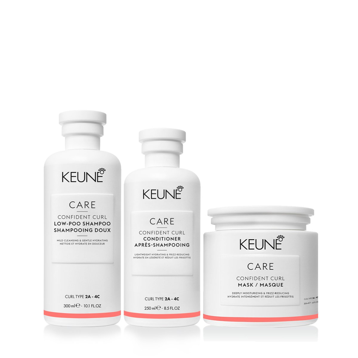 Kit Keune Care Confident Curl Home Care (3 produtos) ÚNICO