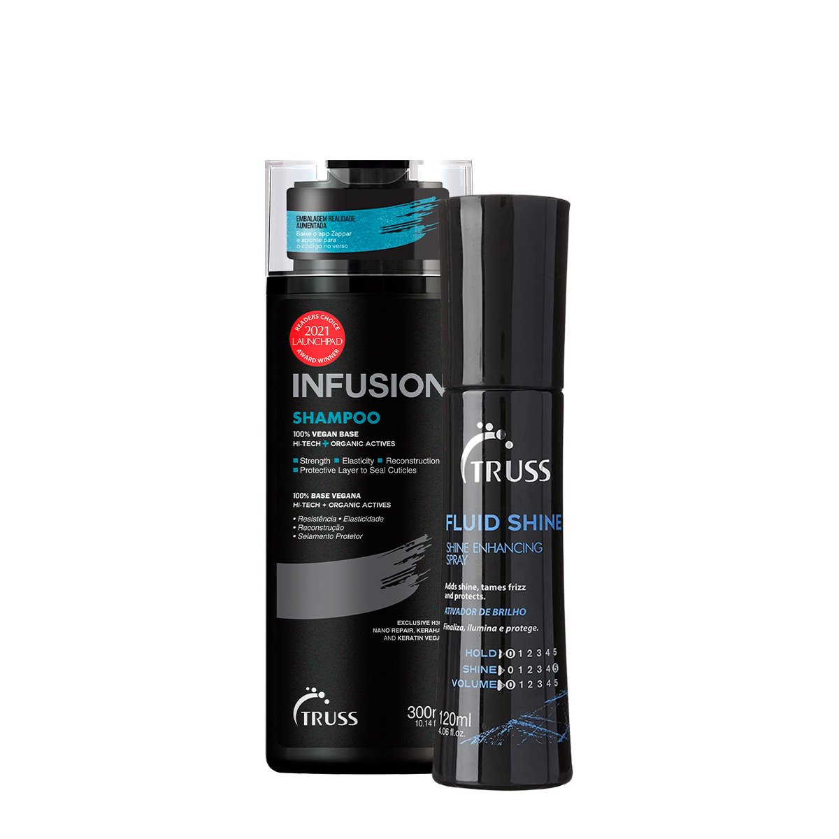 Kit Truss Infusion Shampoo e Fluid Shine (2 produtos) ÚNICO