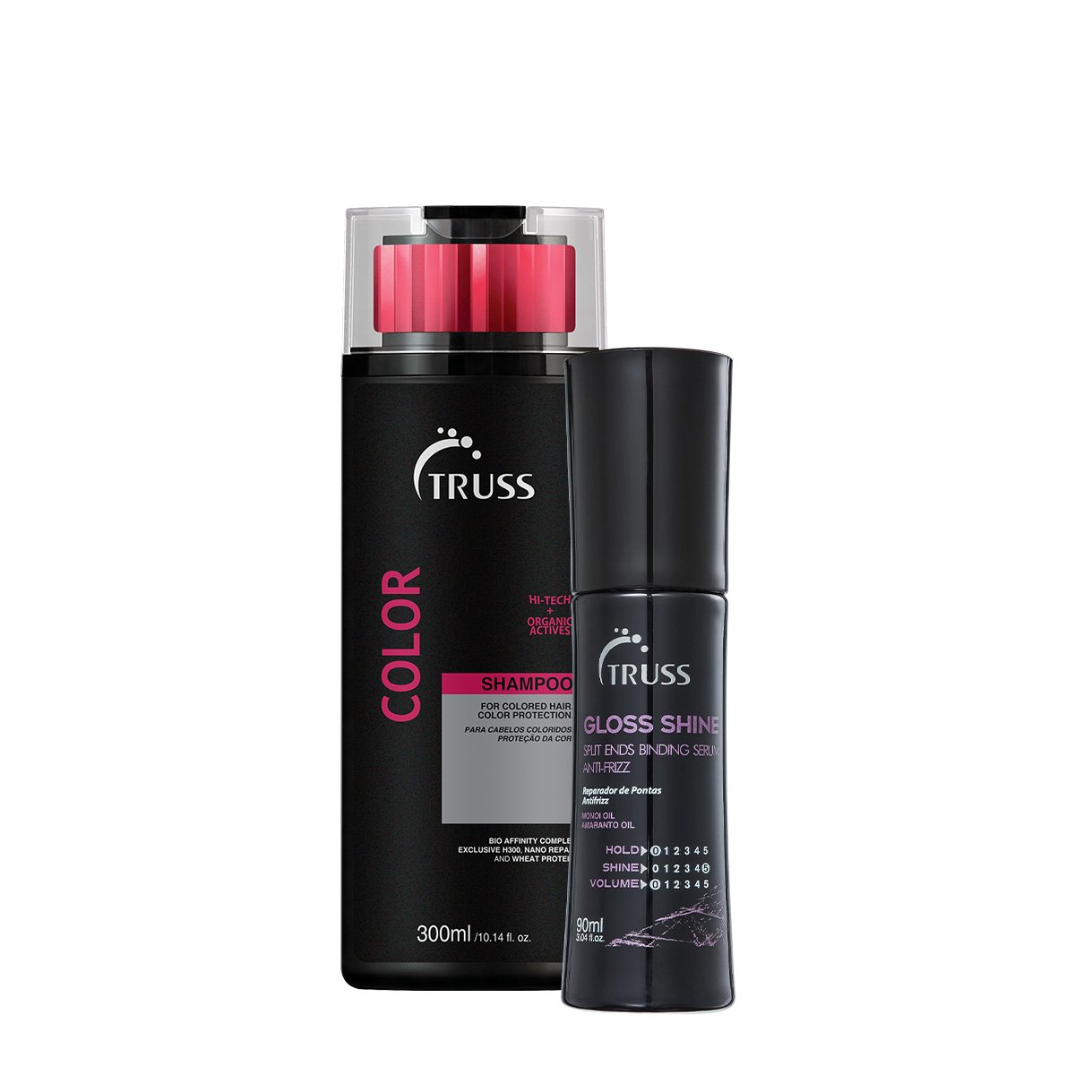 Kit Truss Color Shampoo e Gloss Shine Serum (2 produtos) ÚNICO