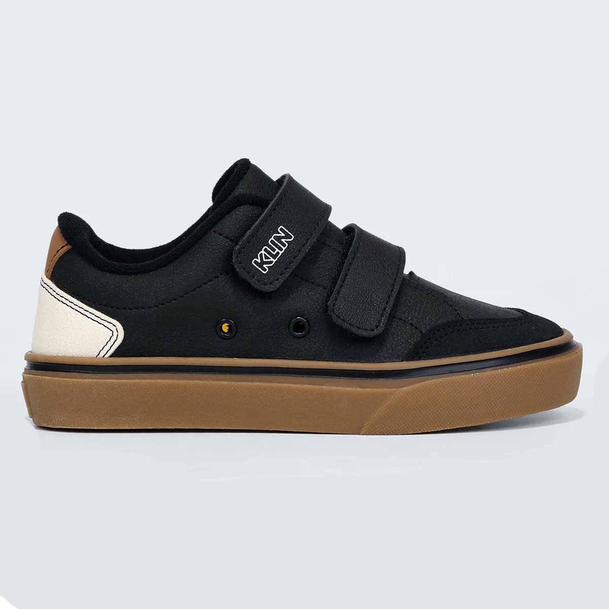 Tênis Klin Freestyle 2 Velcros - 260059000 - Preto Preto