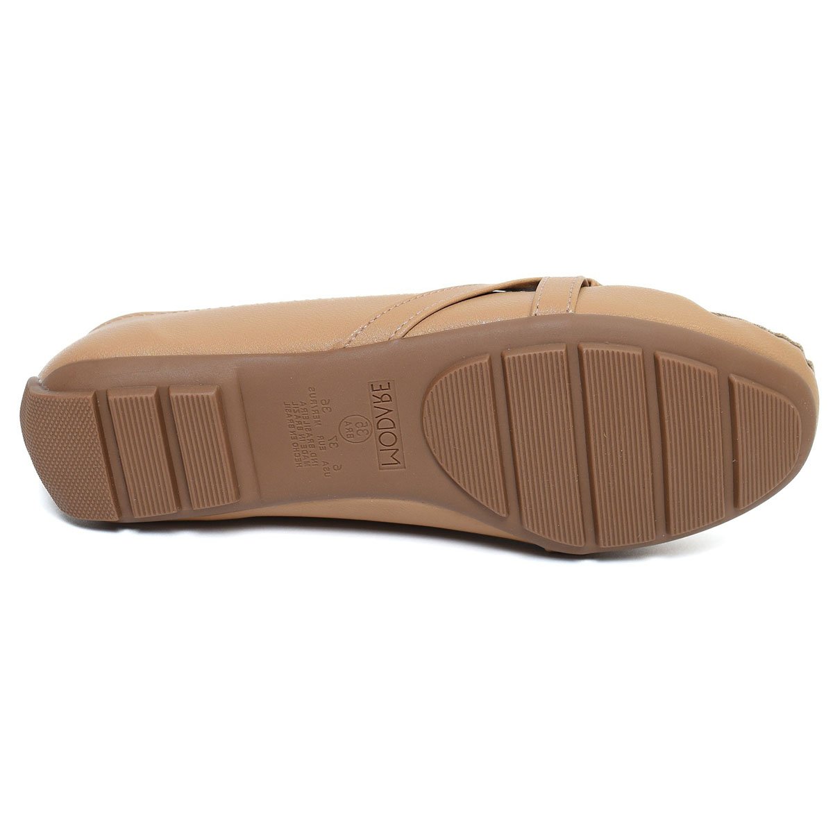 Mocassim Modare Ultra Conforto Feminino - Marrom Claro Marrom