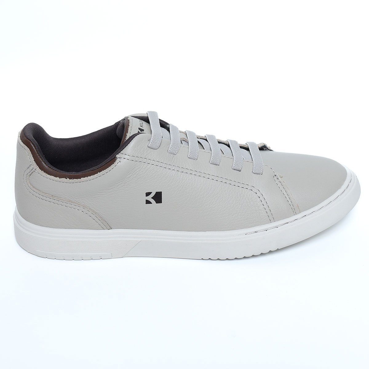 Tênis Couro Kildare Soho Masculino - Creme Branco