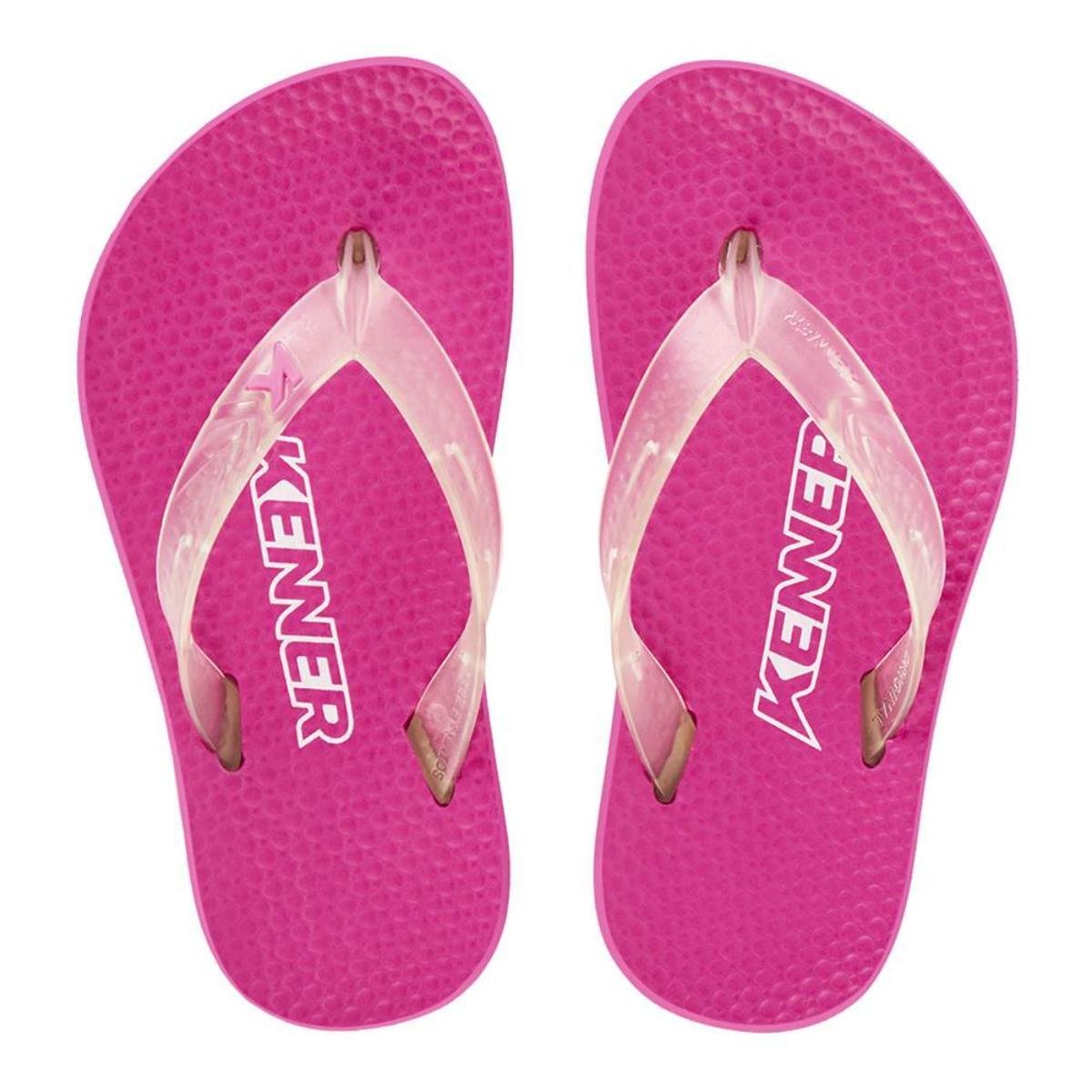 Chinelo Infantil Kenner New Summer Kids - Rosa Rosa