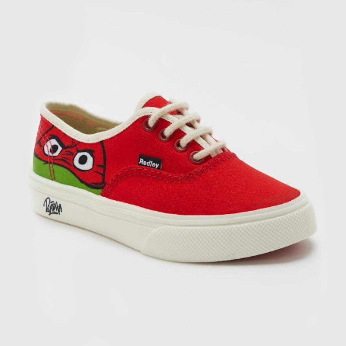 Tênis Redley Tartarugas Ninja Infantil - Vermelho Vermelho