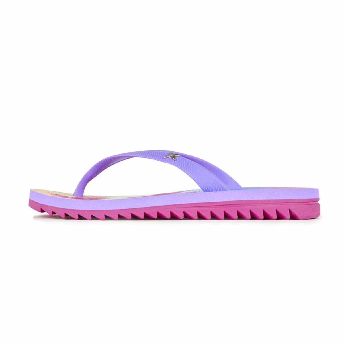 Chinelo Kenner Ibiza Hawaii Feminino - Roxo e Rosa Roxo