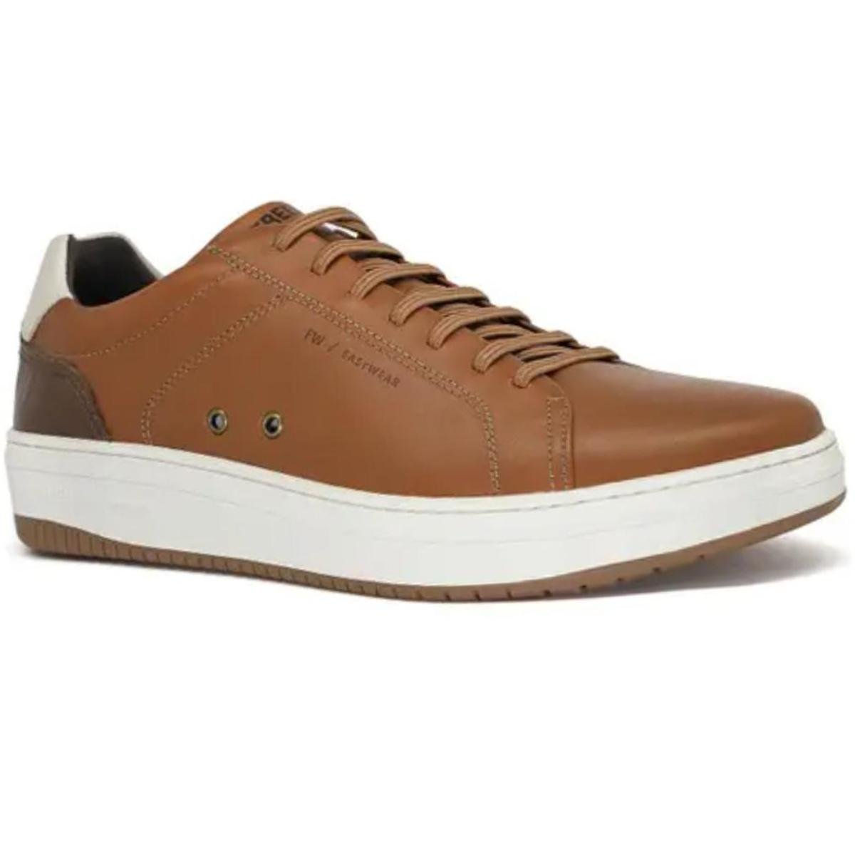 Sapatênis Couro Freeway Evo 05 Masculino - Marrom Marrom