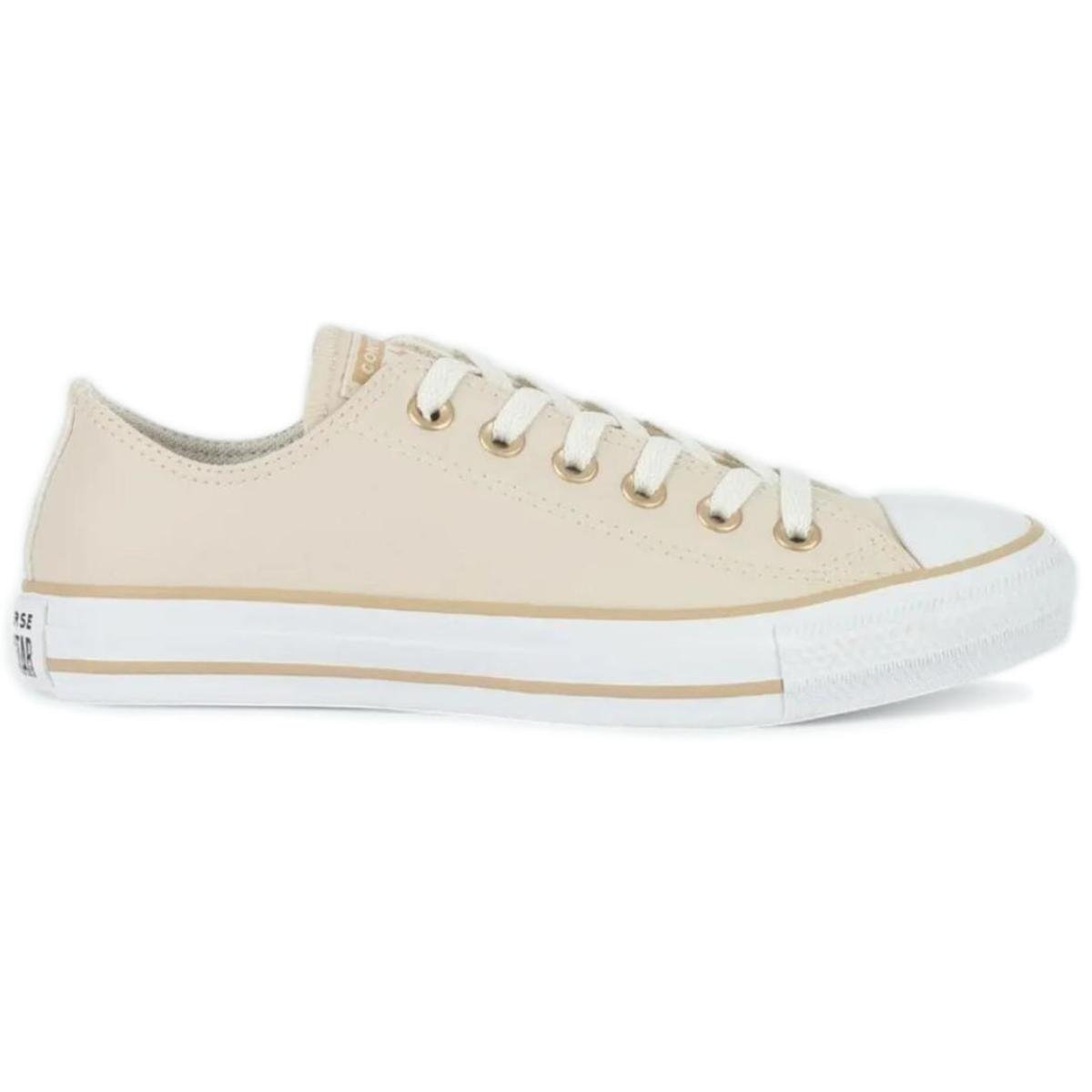 Tênis Converse All Star Chuck Taylor Unissex - Creme Bege