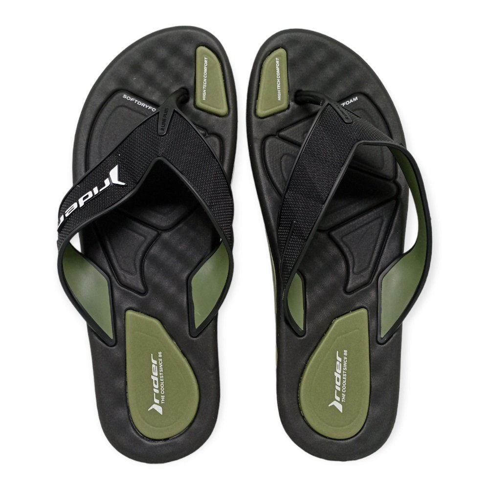 Chinelo Rider R Line Plus Dedo 11315 Preto