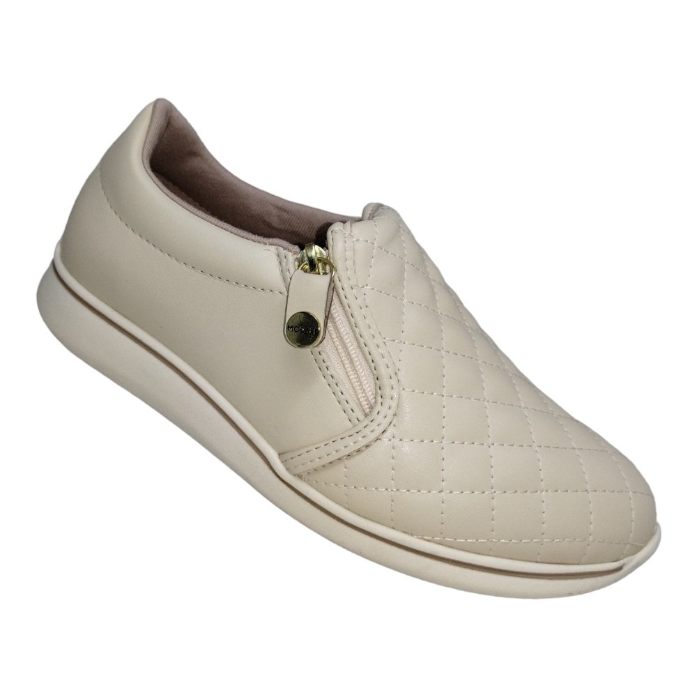 Tênis Modare Ultraconforto 7358.113 Creme Bege