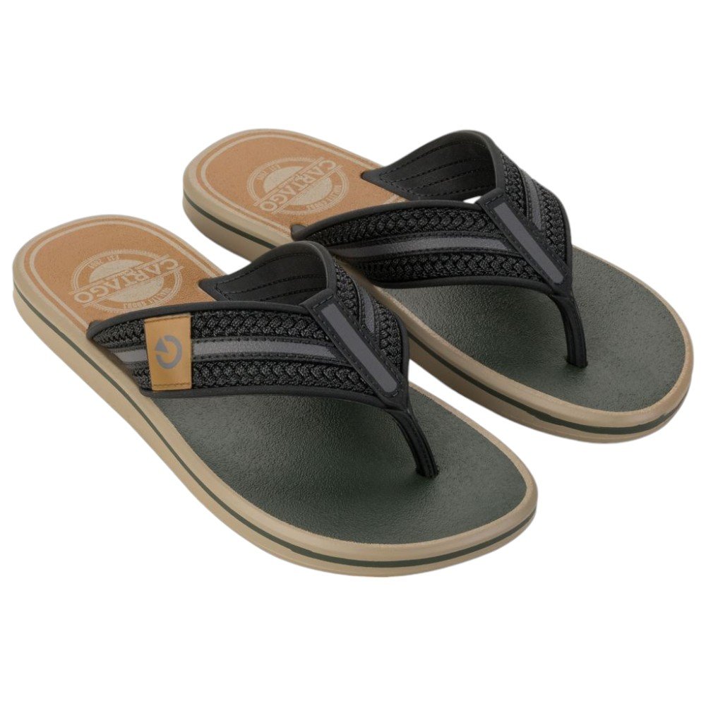 Chinelo Masculino Cartago Palermo Grendene 12397 Preto/Verde