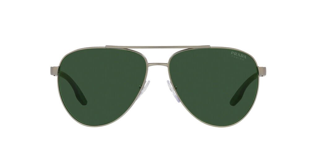 ÓCULOS DE SOL PRADA LINEA ROSSA 52YS/LR 7CQ06U Prata