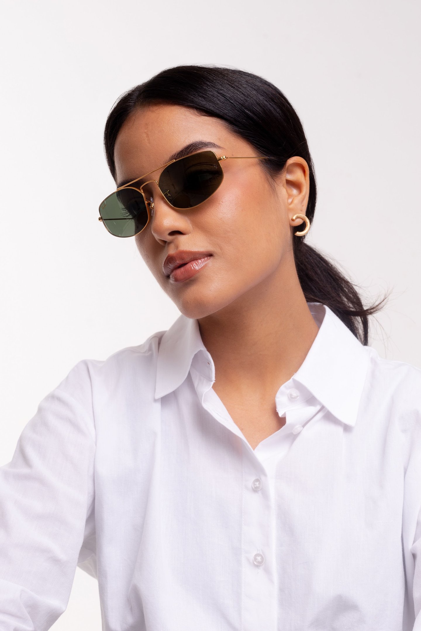 ÓCULOS DE SOL RAY-BAN EXPLORER V 3845 919631 Dourado