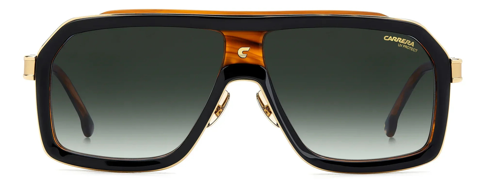 ÓCULOS DE SOL CARRERA 1053/S/TI 37N 9K Preto/Laranja/Dourado