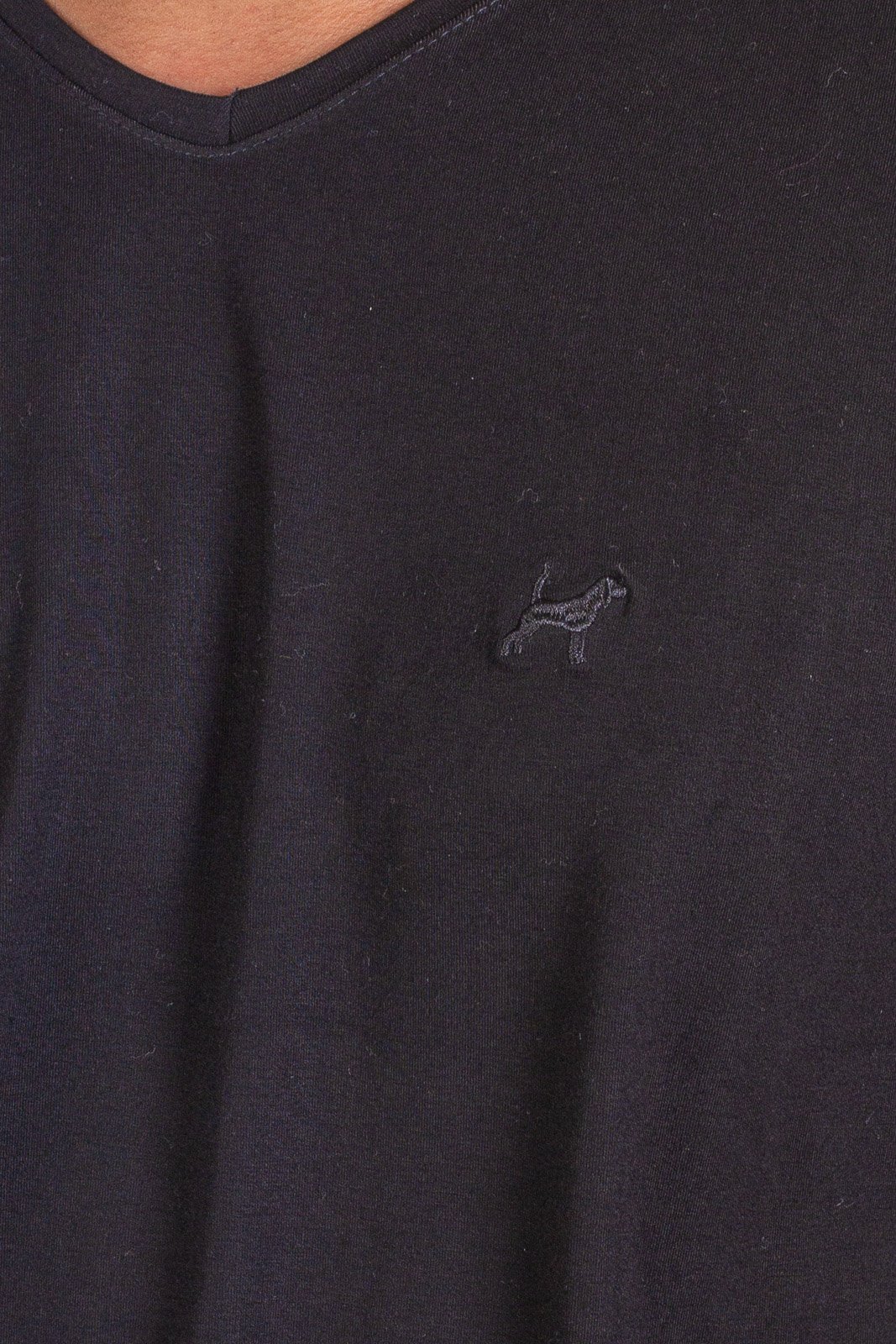 Camiseta masculina manga longa viscose premium 560111 Preto