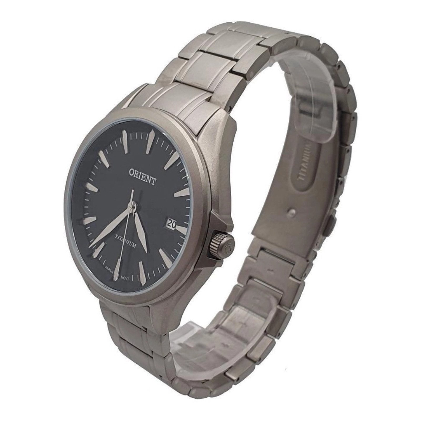 Relógio Orient Titanium Masculino MBTT1002 P1GX Cinza