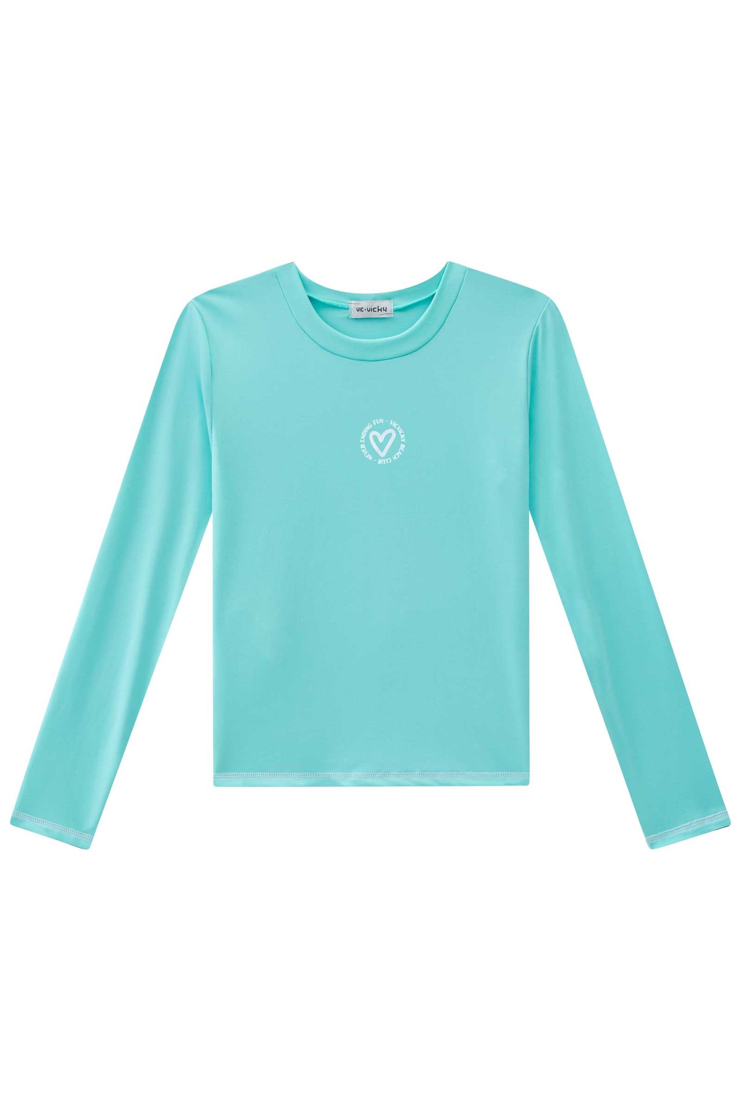 Blusa UV+50 Turquesa Azul