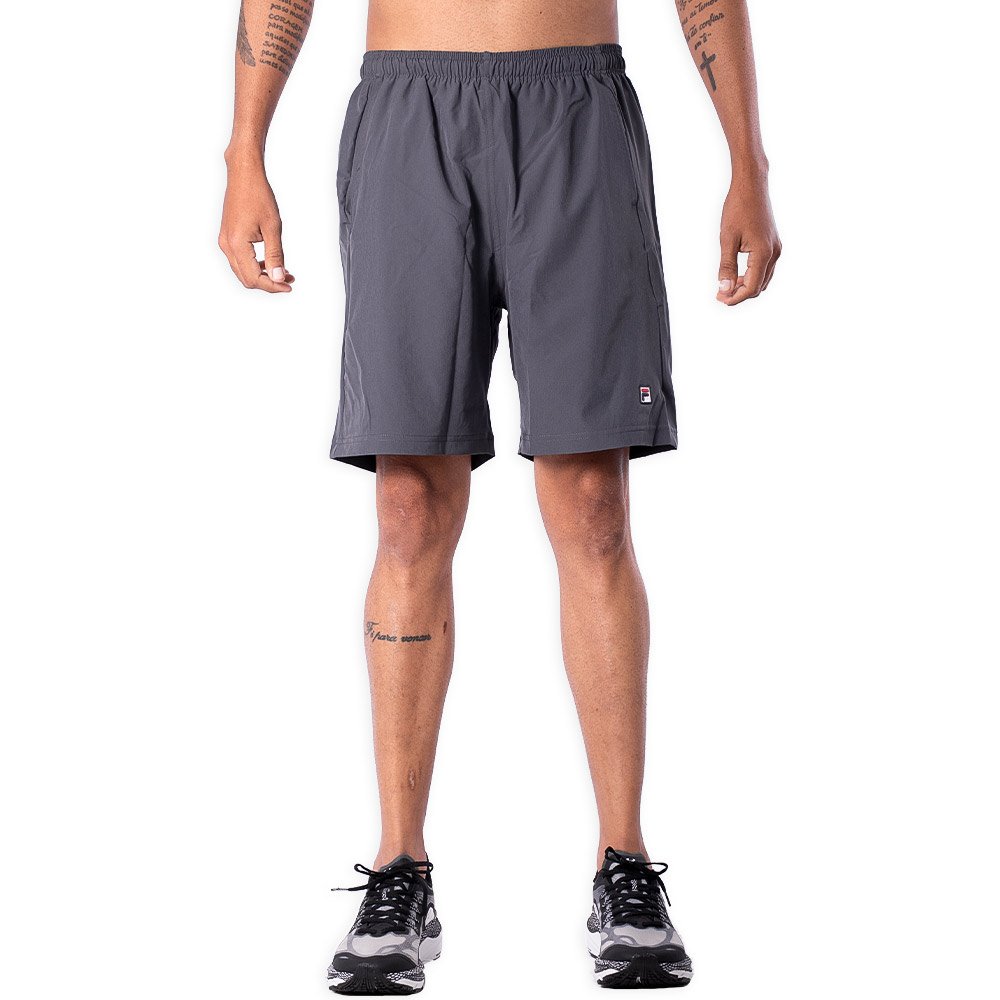 Bermuda Fila Player III 8" Grafite Cinza