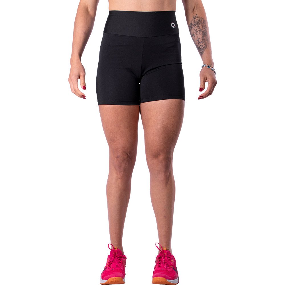 Short Area Anna Feminino Preto Preto