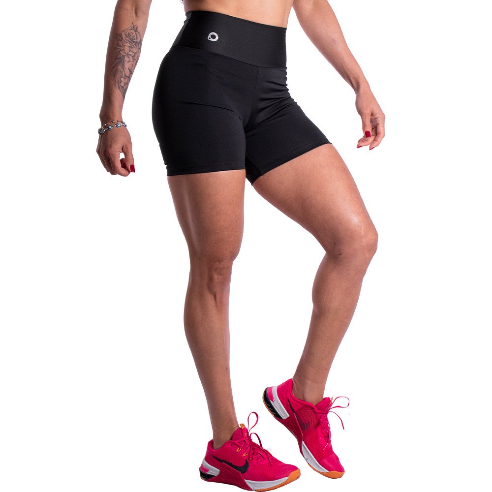Short Area Anna Feminino Preto Preto