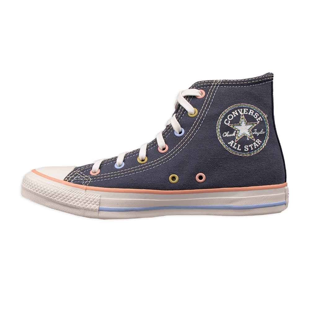 Tênis All Star Chuck Taylor Cano Alto Azul Azul