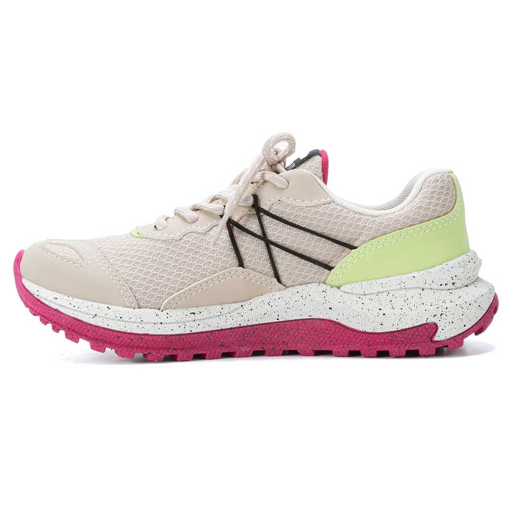 Tênis Esportivo Feminino Lix Macchiato Magenta Preto Kolosh K8826-0002 ...