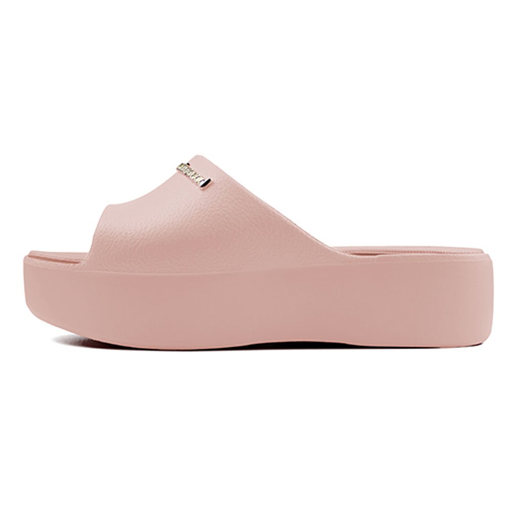 Tamanco Feminino Plataforma Bia Rose Nude Boaonda 2401-100-004 Bege