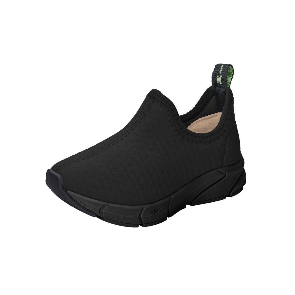 Tênis Infantil Respitec Preto Verde Kidy 041-0181-0146 Preto