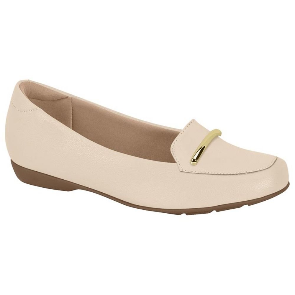 Mocassim Feminino Ultra Conforto Creme Modare 7016.484 Creme