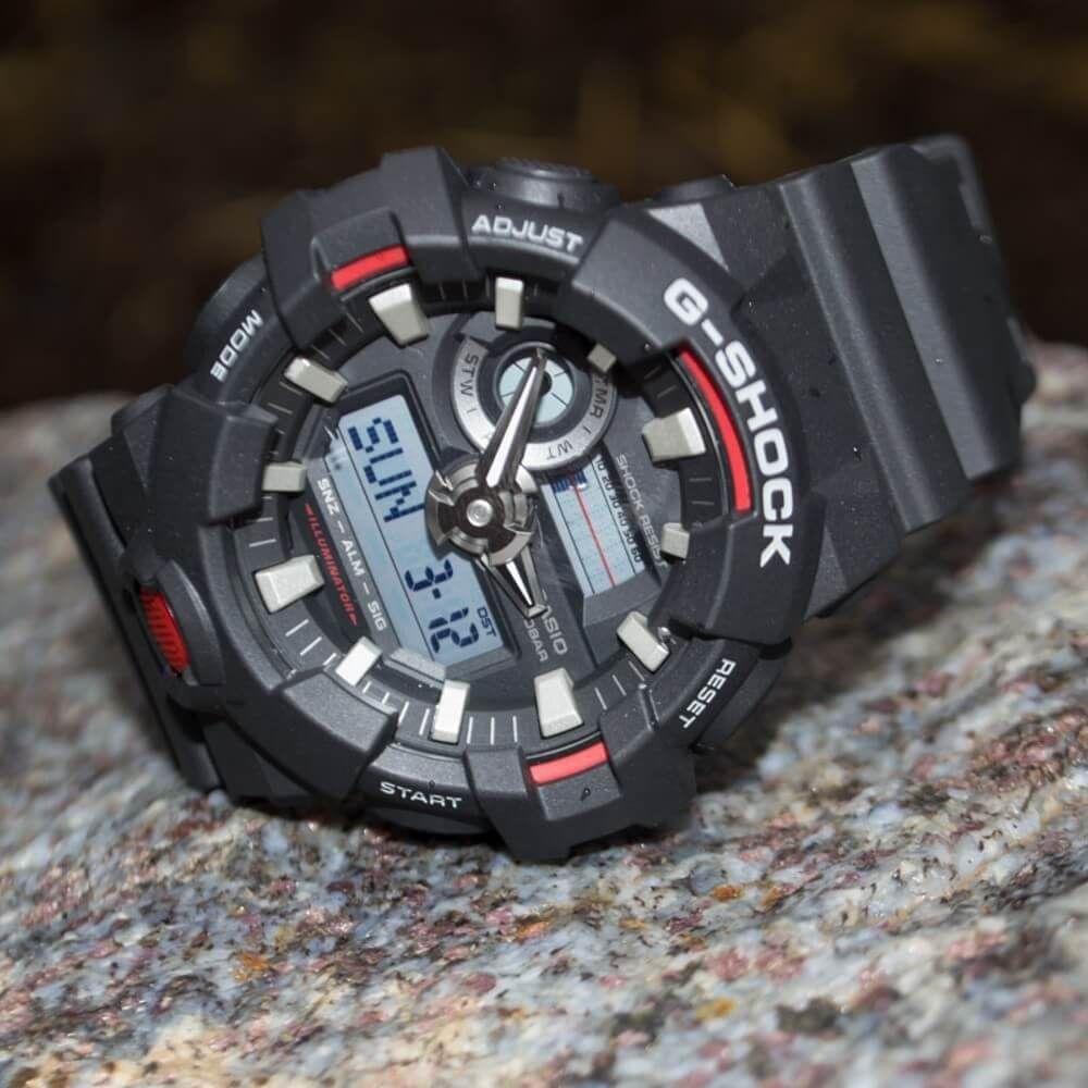 Relógio Casio G-Shock Masculino GA-700-1ADR Preto
