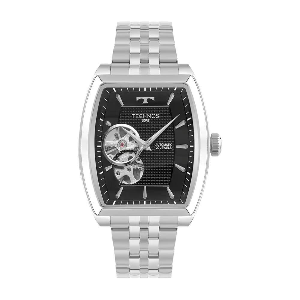 Relógio Technos Automático Masculino G3265AX/1P Prata