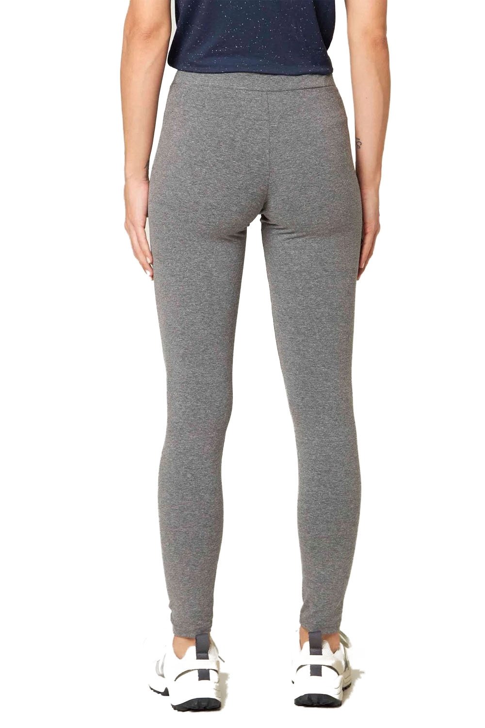 Calça Legging Feminina Cotton Malwee Cinza