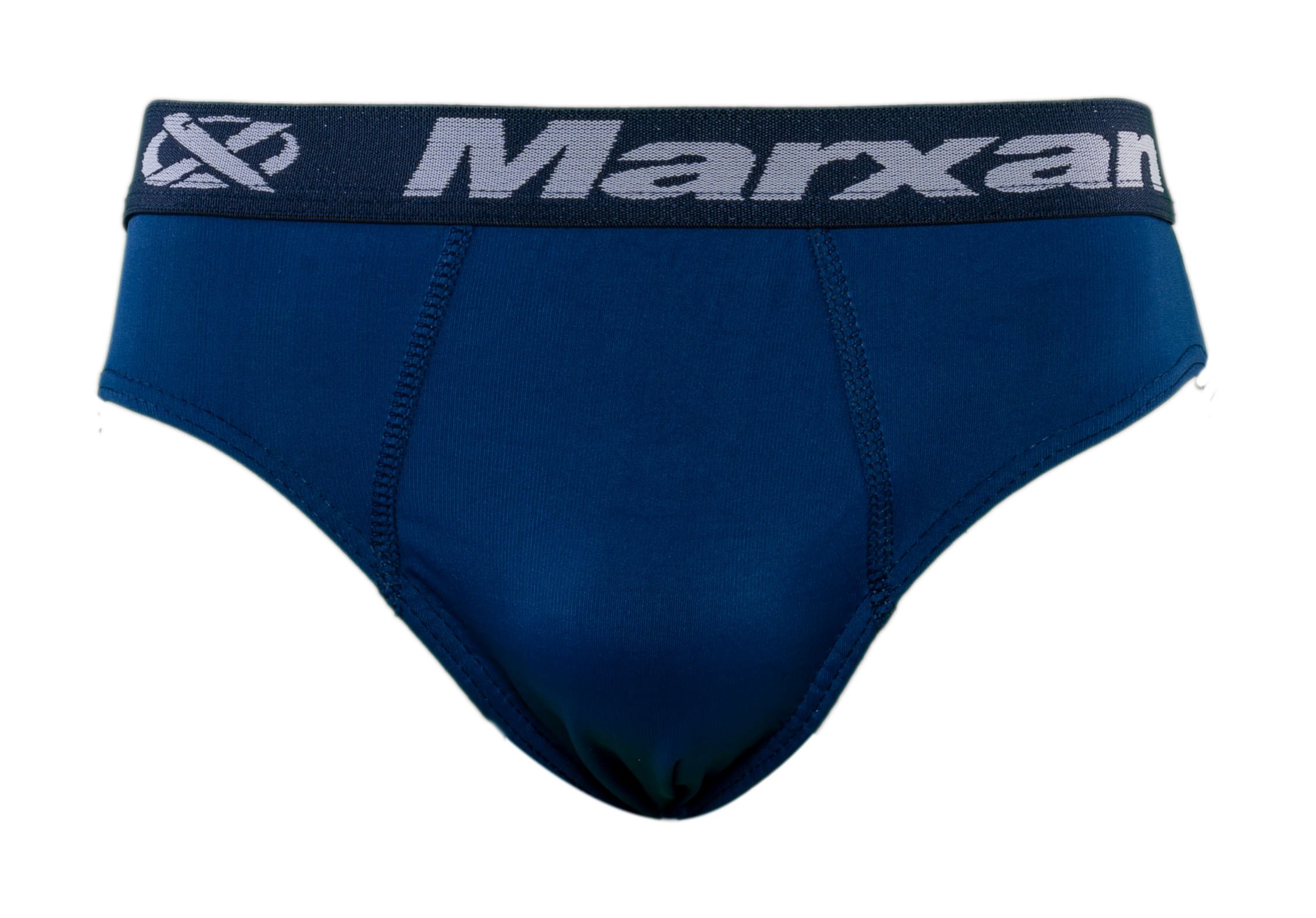 Cueca Marxan Slip em Microfibra com Elástico Exposto 128 Kit C/3 Sortidas